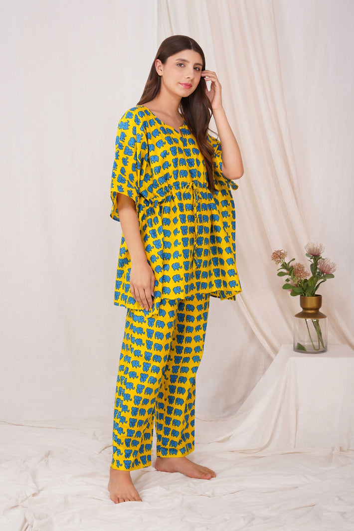 Sweet Slumber Kaftan Co Ord Set
